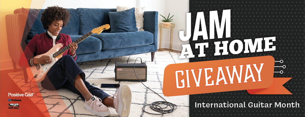 Enter the Jam at Home Giveaway for International Guitar Month ...