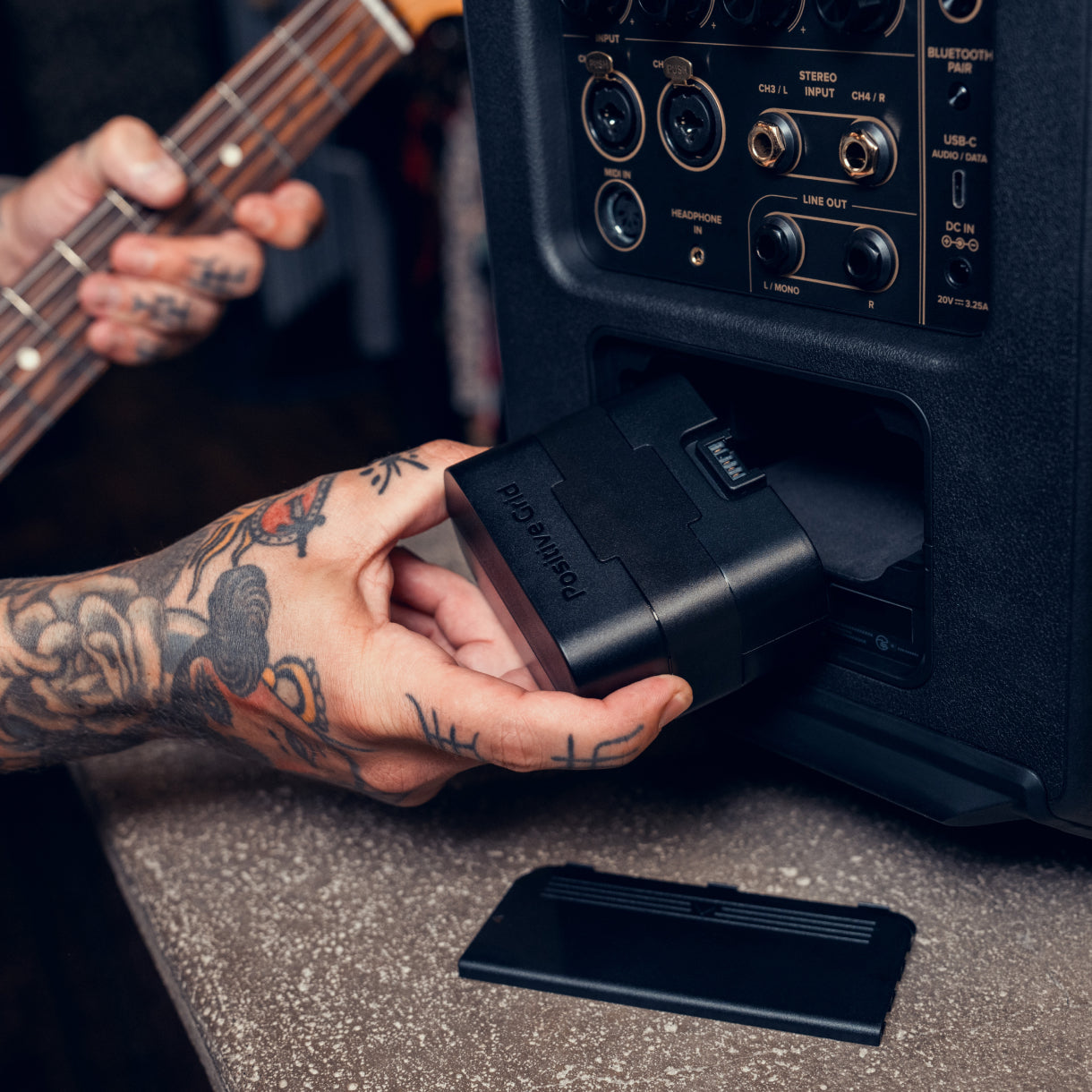 Spark EDGE | Portable 4-channel Smart Amp & PA System | Positive Grid