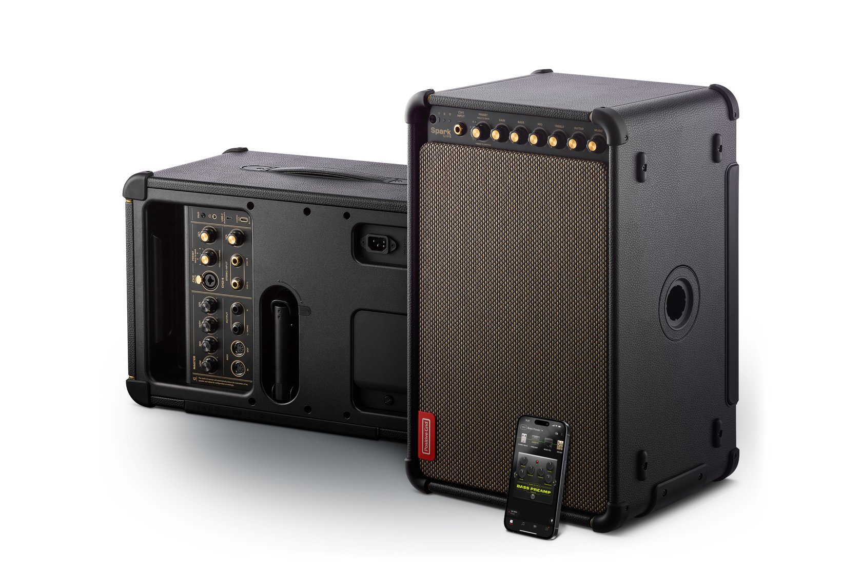 Spark LIVE | 4-Channel Smart Amp & PA System | Positive Grid
