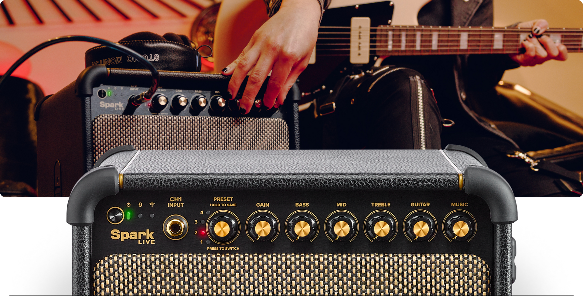 Spark LIVE | 4-Channel Smart Amp & PA System | Positive Grid