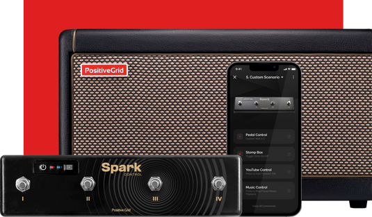 Spark Control | Wireless Footswitch for Spark Series Amps | Positive Grid