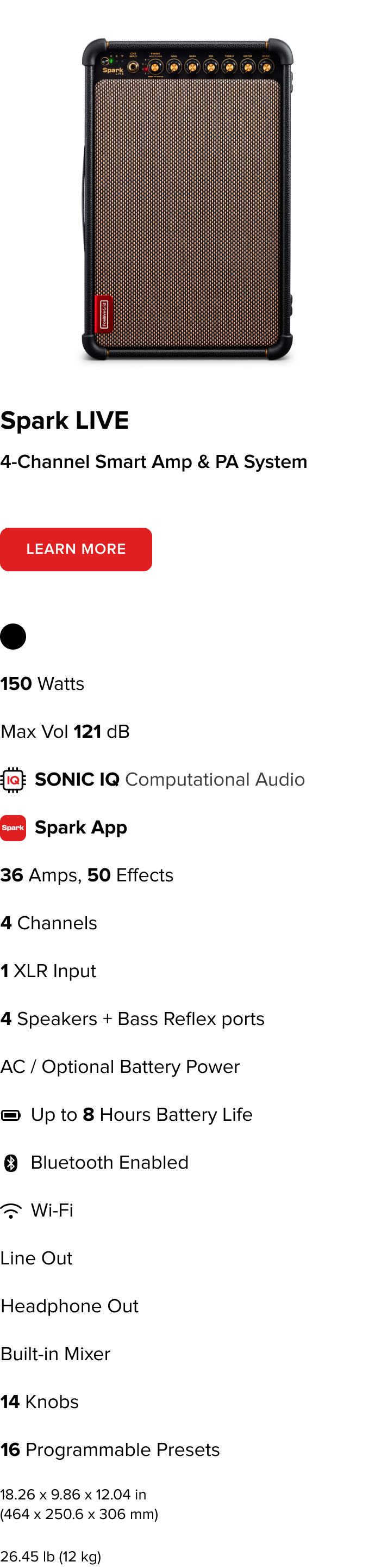 Smart Guitar Amplifiers | Award-winning Spark Series | Positive Grid