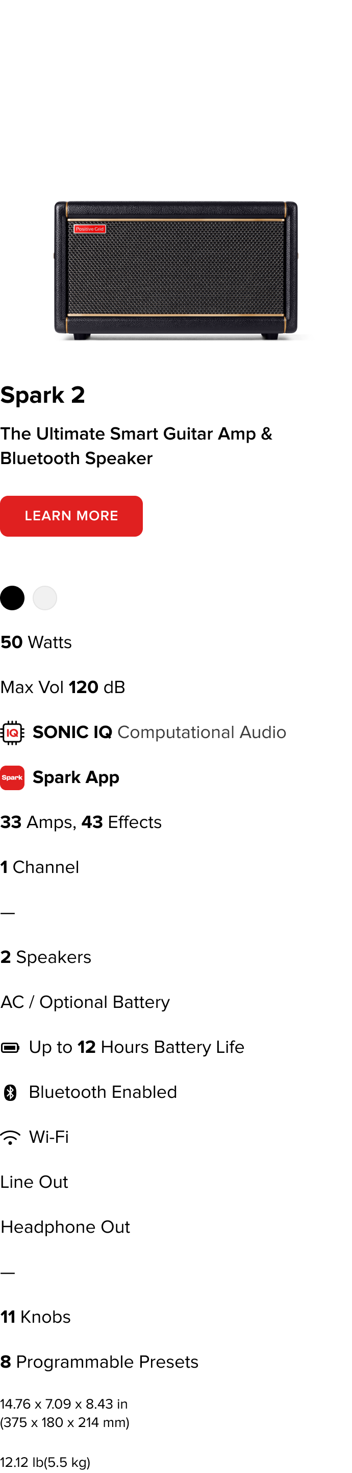 Spark Series – Positive Grid