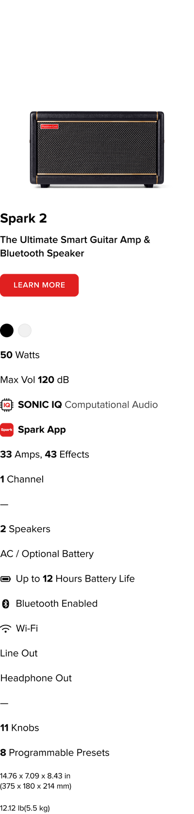Spark Series – Positive Grid