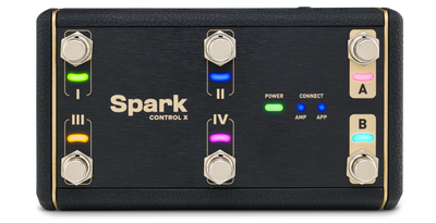 Spark Control X | 6-Switch Wireless Footswitch | Positive Grid